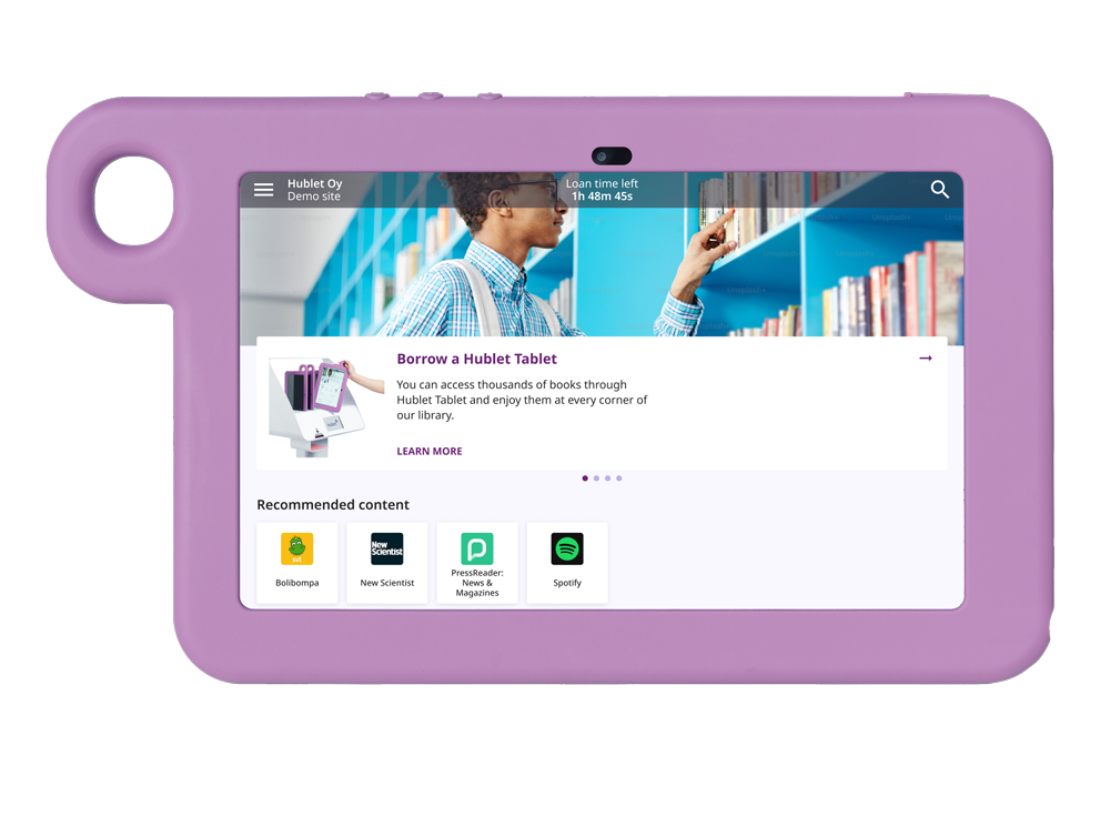 Simple Library Tablet Lending Management Solution | Hublet Solution