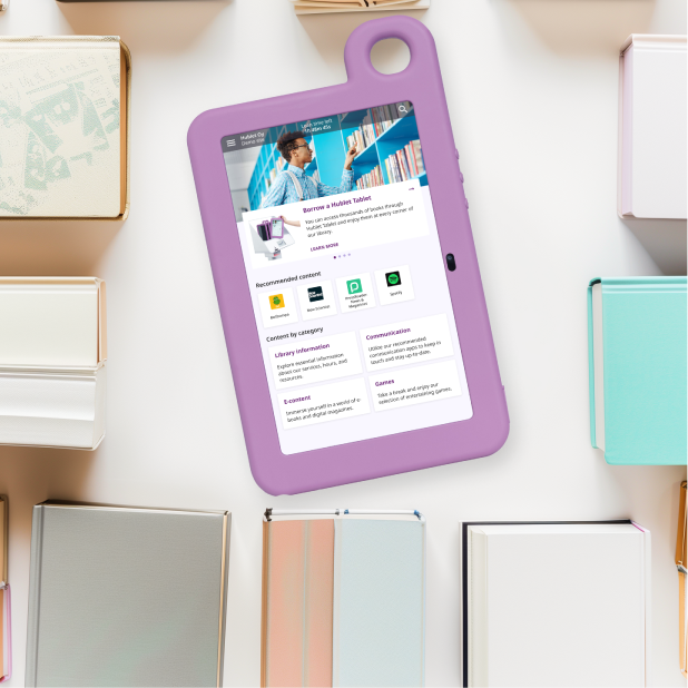 Simple Library Tablet Lending Management Solution | Hublet Solution